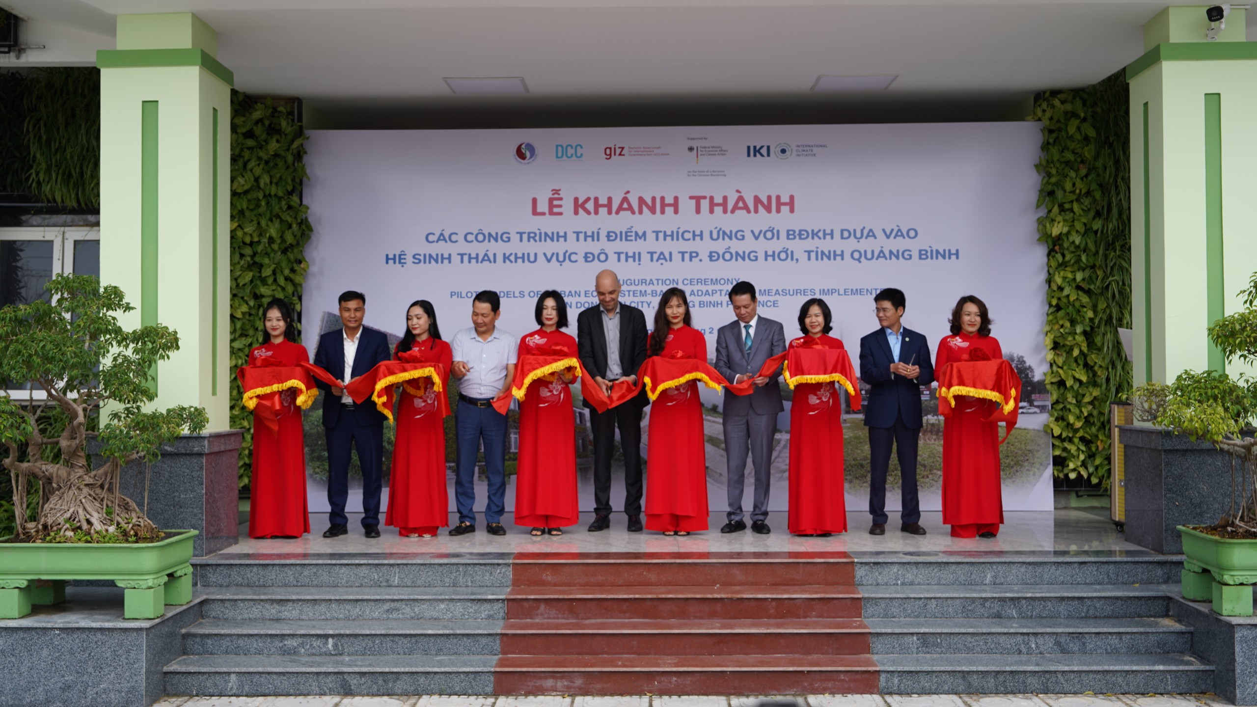 Inauguration Ceremony for Pilot Models of Urban Ecosystem-Based ...